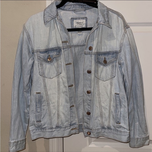 Forever 21 | Jackets & Coats | Light Blue Jean Jacket | Poshmark